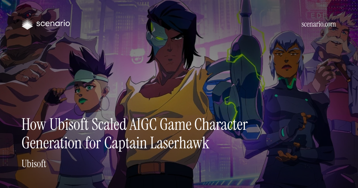 How Ubisoft Scaled AIGC Game Character Generation for Captain Laserhawk ...